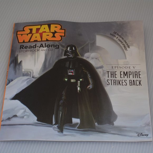 Disney | Toys | Star Wars Read Along Storybook Cd Empire Kids Book ...